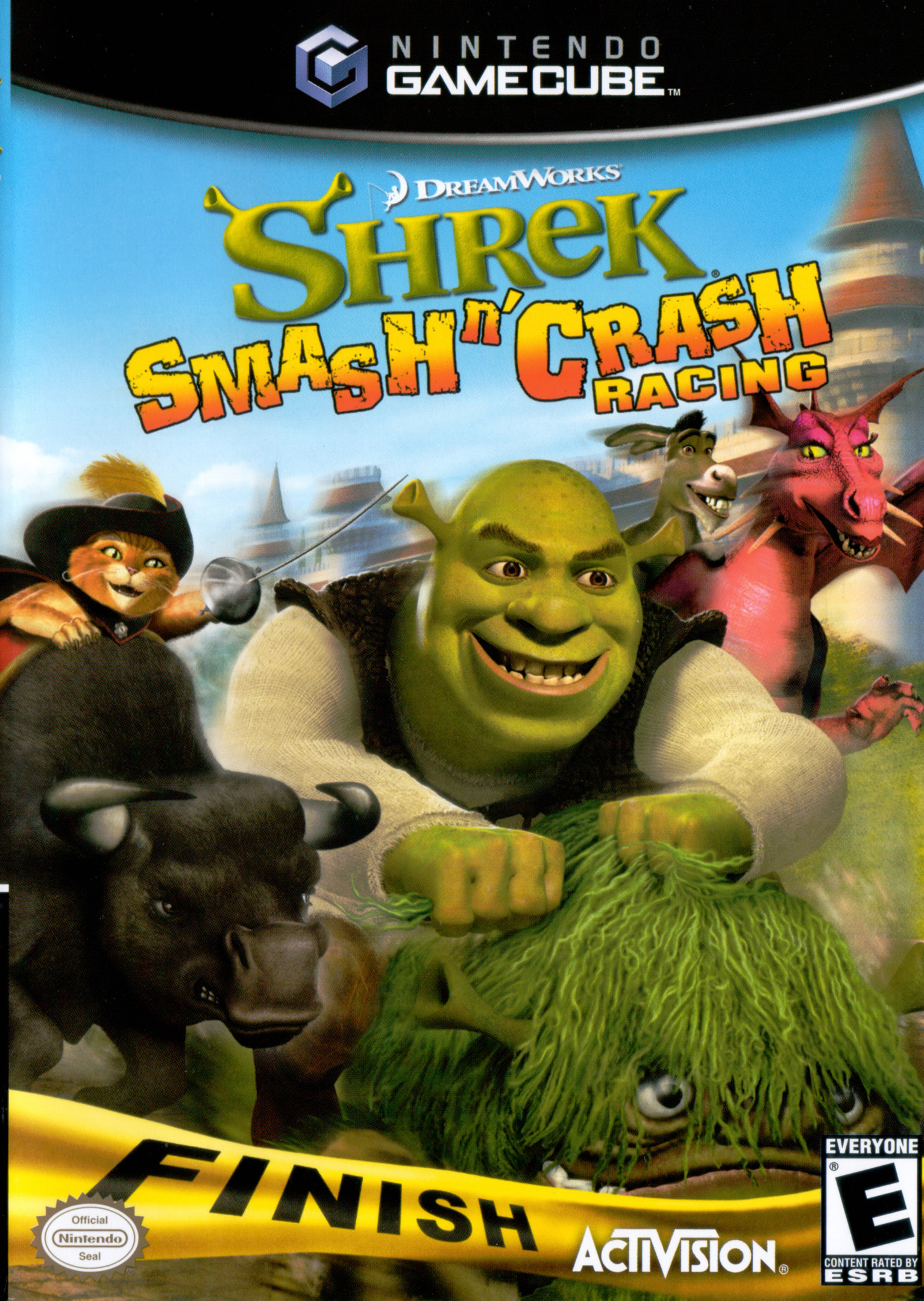 Shrek: Smash n' Crash Racing (video game, Gamecube, 2006) reviews ...