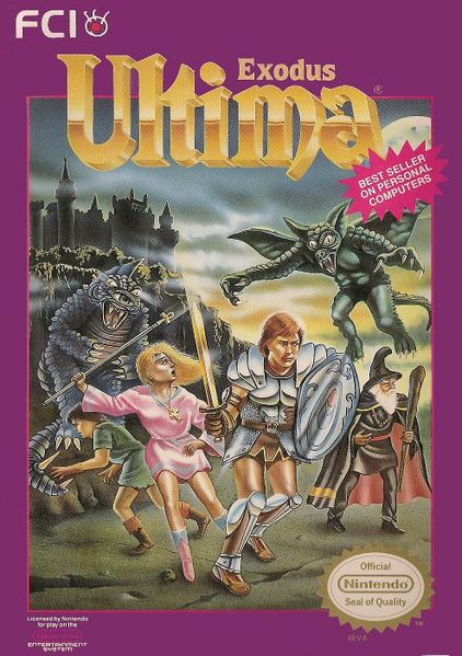 Exodus: Ultima III (video game, NES, 1989) reviews & ratings ...