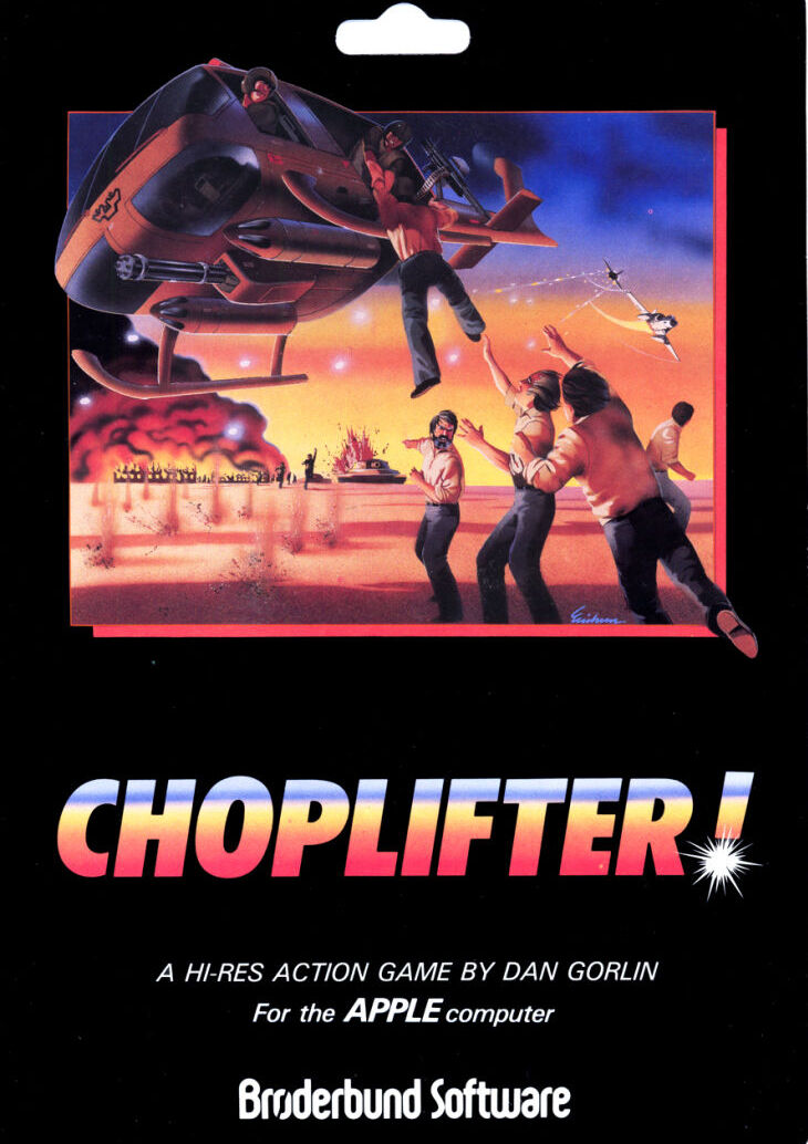 Choplifter! (video game, Apple II, 1982) reviews & ratings - Glitchwave ...