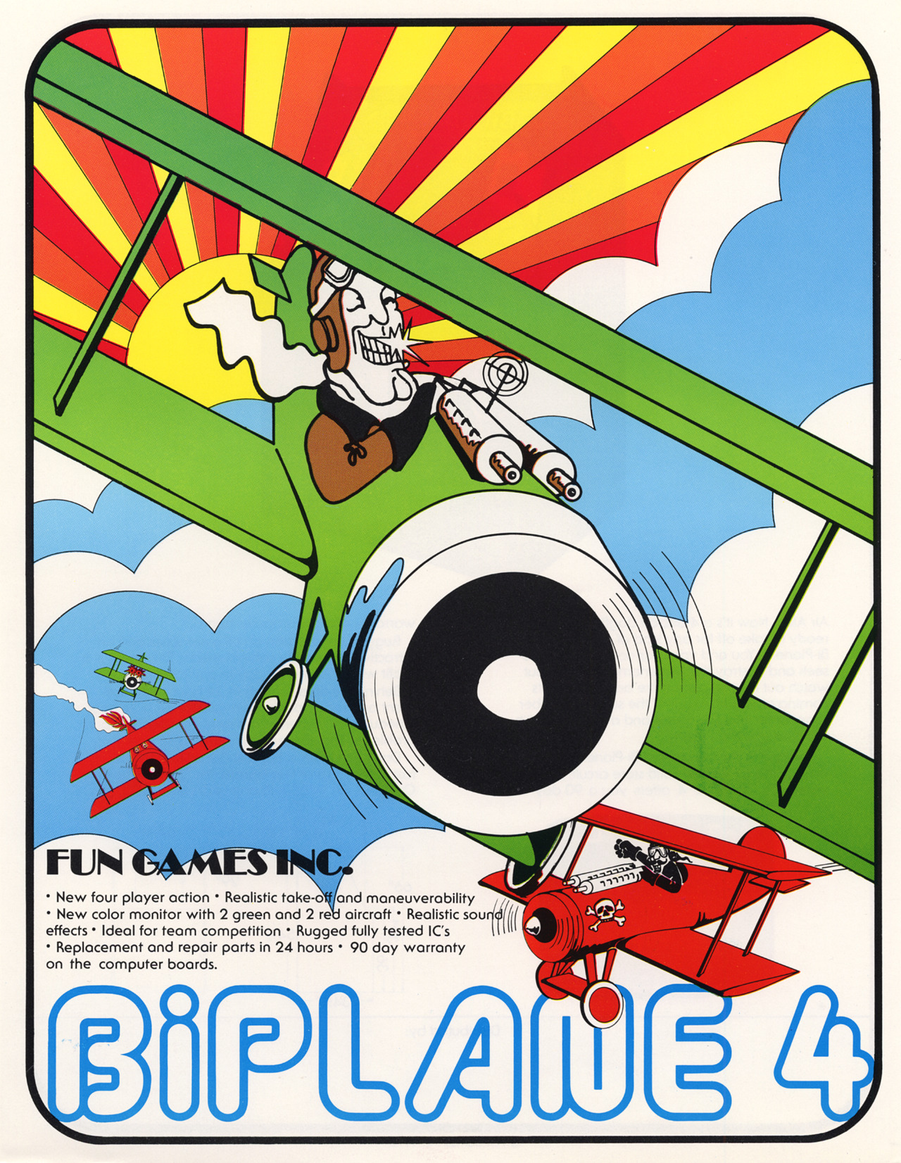 Biplane 4 (video game, multidirectional shooter, arcade) reviews ...