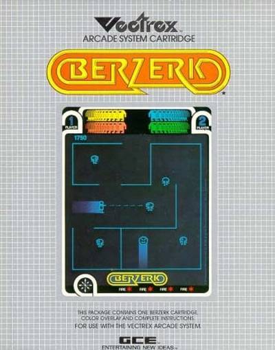 Berzerk (video game, Vectrex, 1982) reviews & ratings - Glitchwave ...