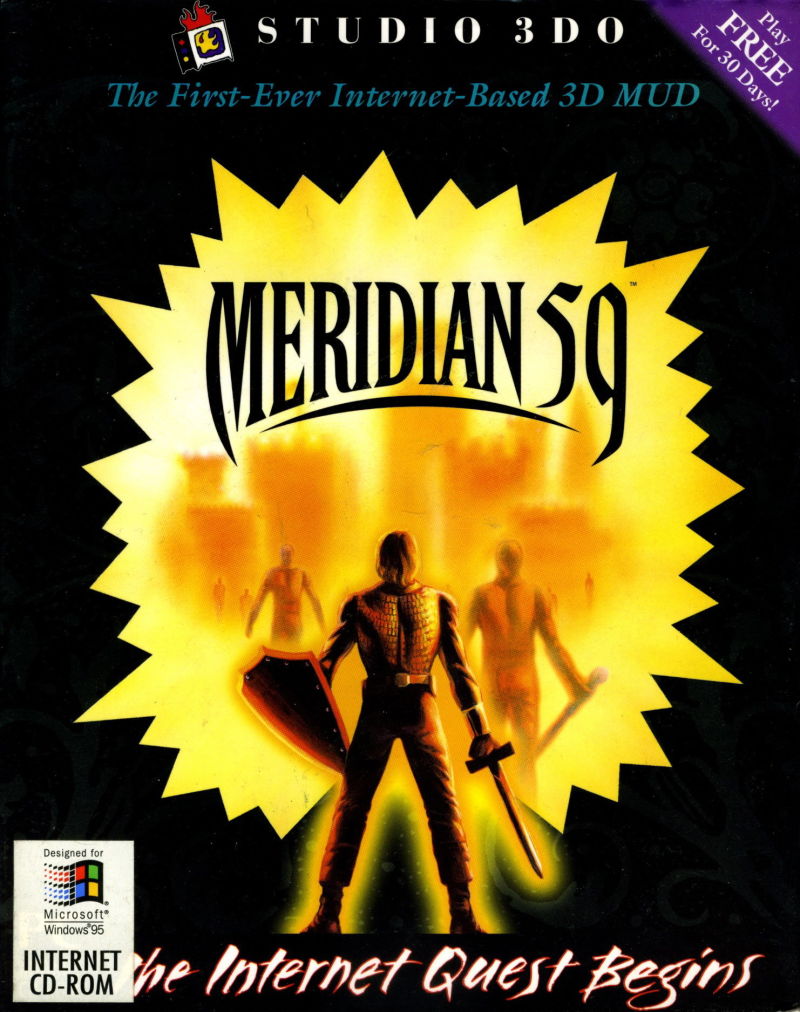 Meridian 59 (video game, MMORPG, action RPG, medieval fantasy, first ...