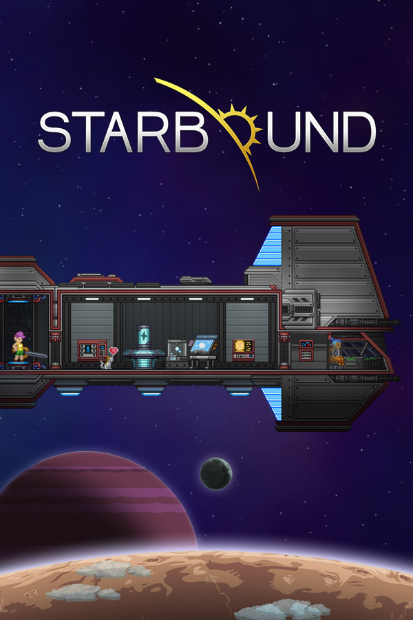 Starbound (video game, sandbox, survival, science fiction, space, side ...