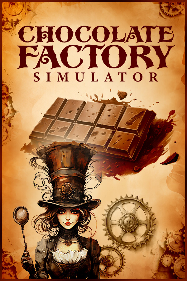 Chocolate Factory Simulator (video game, steampunk, business simulation ...