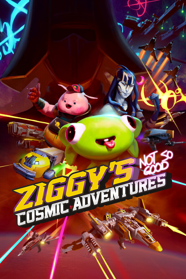 Ziggy's Cosmic Adventures (video game, flight combat, virtual reality ...