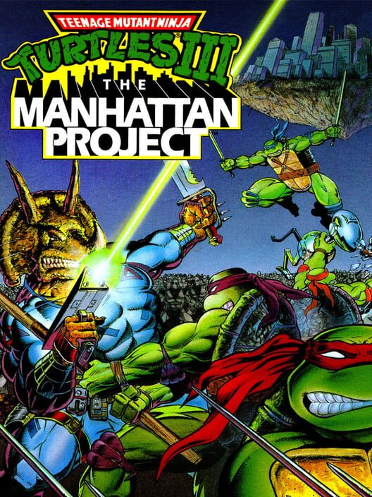 Teenage Mutant Ninja Turtles III: The Manhattan Project (video game ...