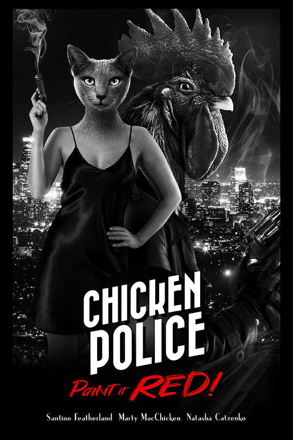Chicken Police - Paint It RED! (video game, detective, noir, visual ...