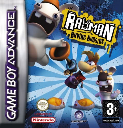 Rayman Raving Rabbids [GBA] (video game, 2D platformer) reviews ...