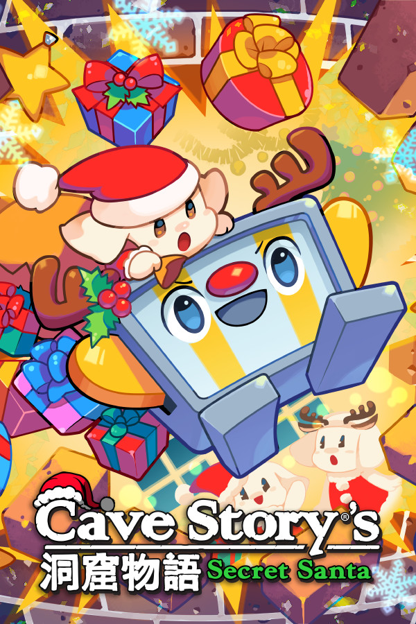 Cave Story's Secret Santa (video game, stealth, puzzle, Christmas ...