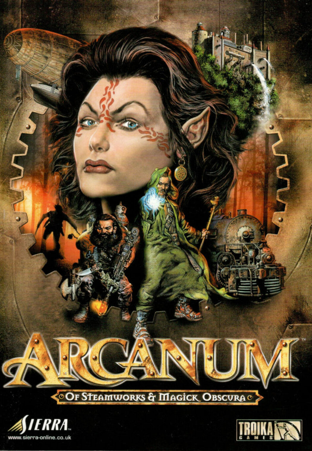 Arcanum: Of Steamworks and Magick Obscura (video game, isometric CRPG ...