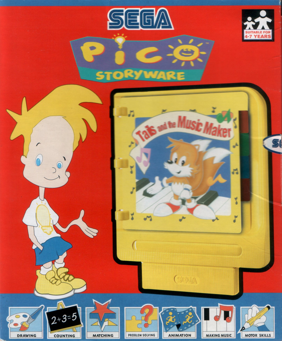 Tails and the Music Maker (video game, edutainment, music, anthro, flip ...