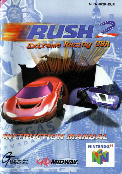 Rush 2: Extreme Racing USA (video game, arcade racing, third-person ...