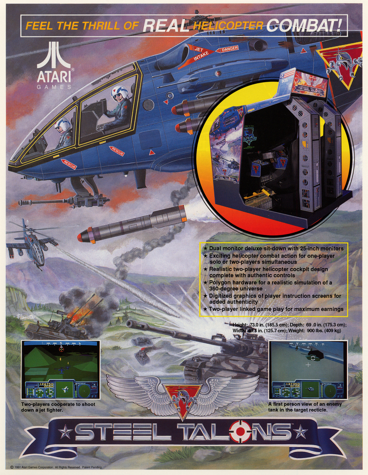 Steel Talons (video game, flight combat) reviews & ratings - Glitchwave ...