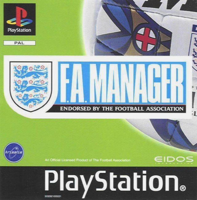 F.A. Manager (video game, PS1, 1999) reviews & ratings - Glitchwave ...