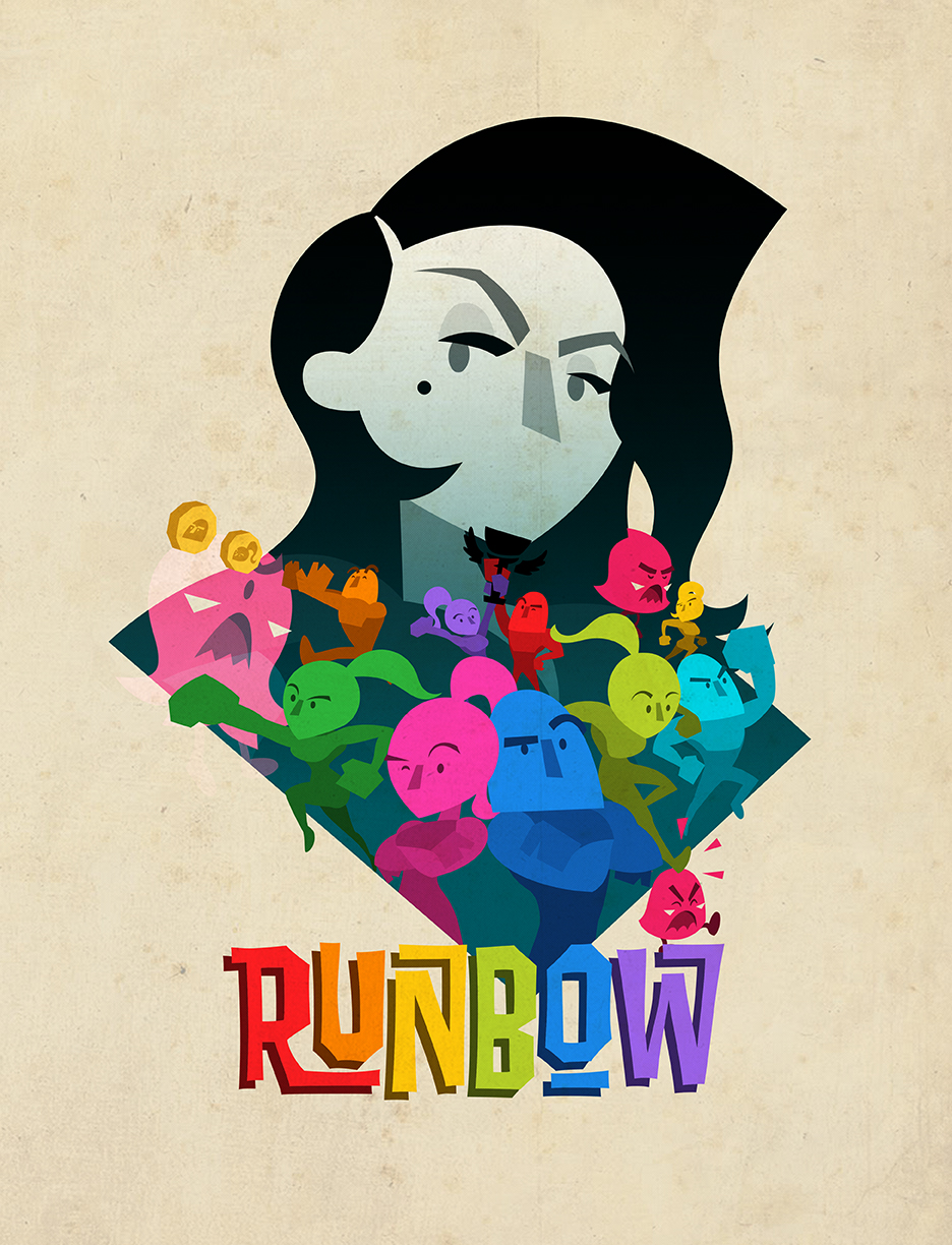 Runbow (video game, 2D platformer) reviews & ratings - Glitchwave video ...