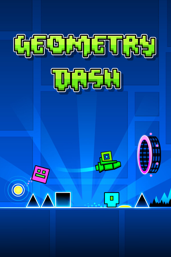Geometry Dash (video game, user generated content, 2D auto runner, 2D ...