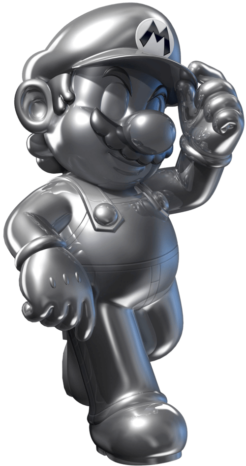 Metal Mario (character) - Glitchwave video games database