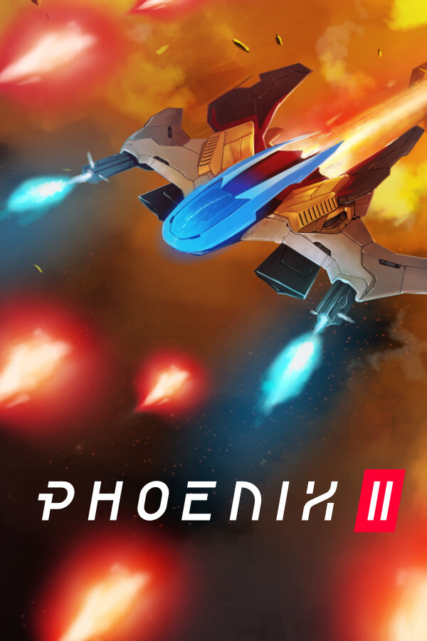 Phoenix 2 (video game, bullet hell, scrolling shooter, vertical ...