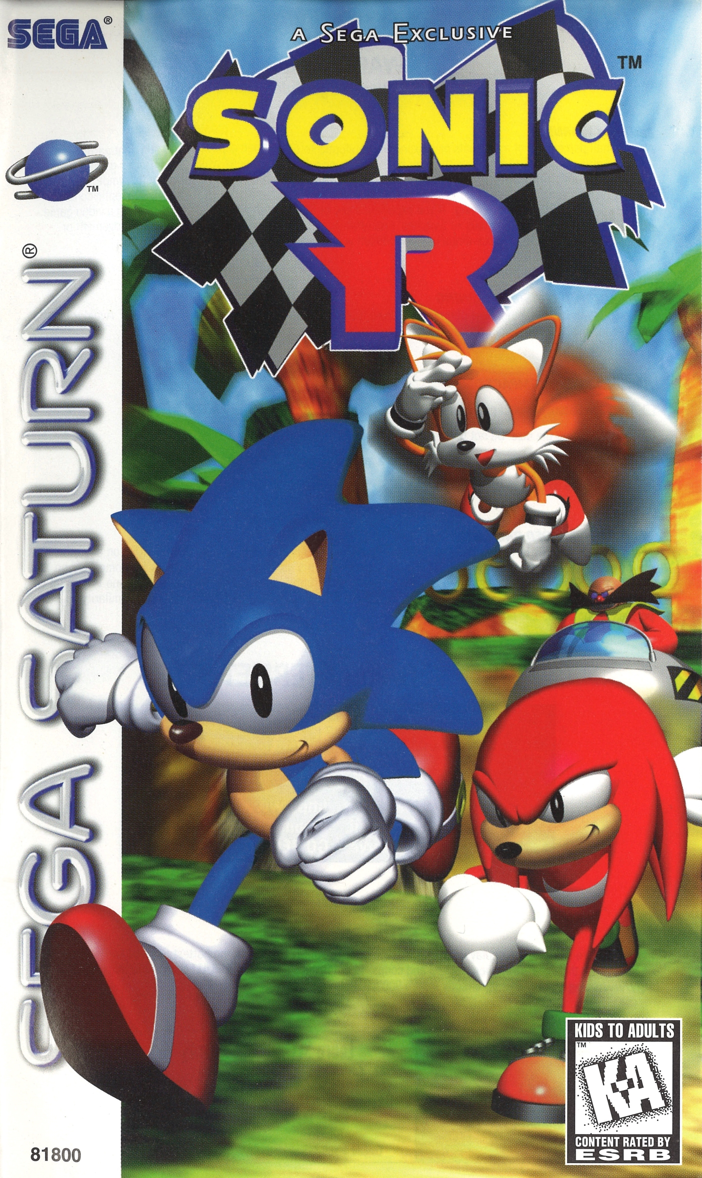 Sonic R (video game, Saturn, 1997) reviews & ratings - Glitchwave video ...