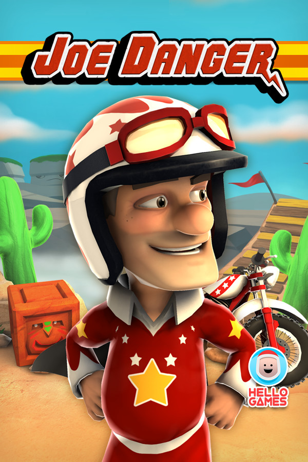Joe Danger (video game, motorcycle, extreme sports, trick-racing, side ...