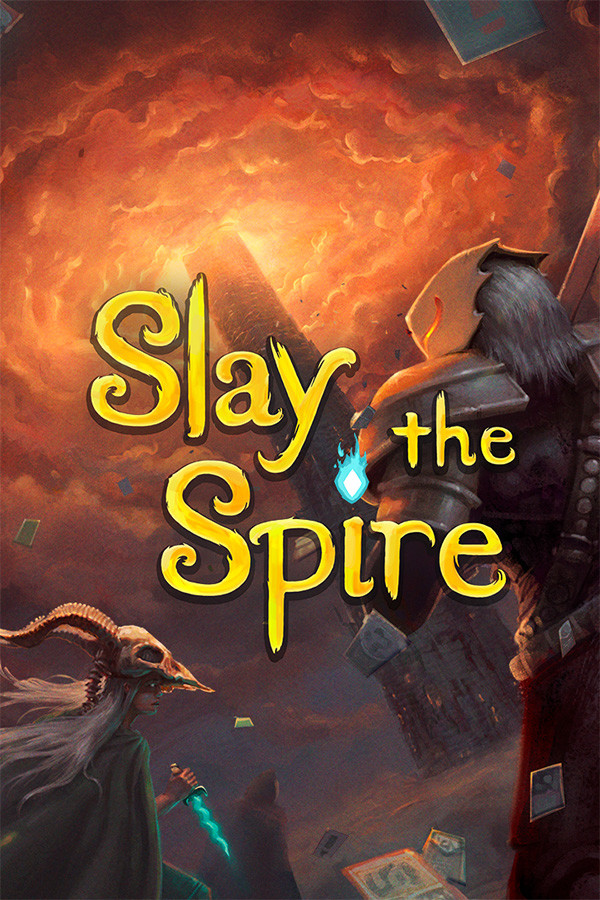Slay the Spire (video game, roguelike deckbuilder, fantasy, card battle, turn-based, side view ...