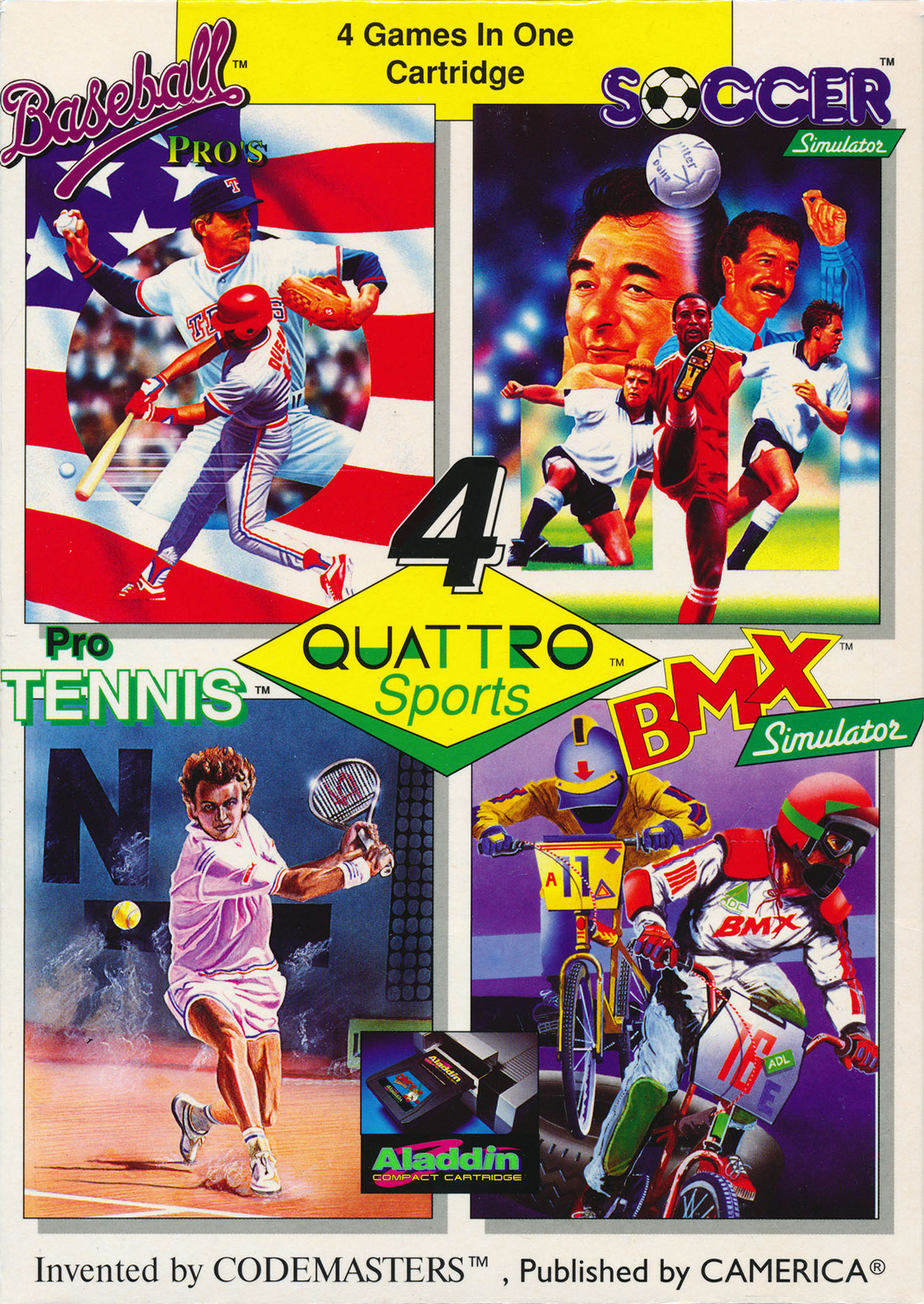Quattro Sports (video game, NES, 1991) reviews & ratings - Glitchwave ...