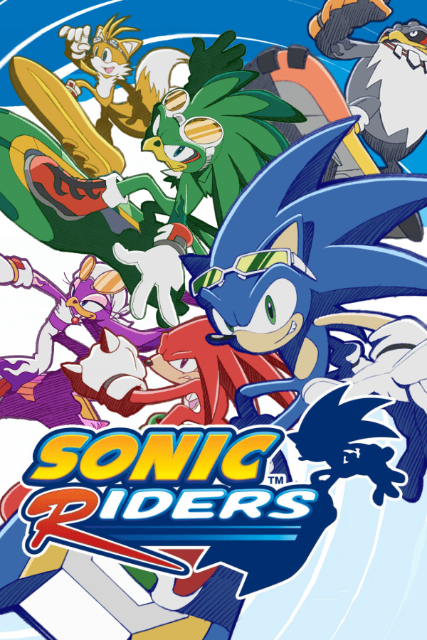 Sonic Riders (video game, arcade racing, trick-racing, hoverboarding ...