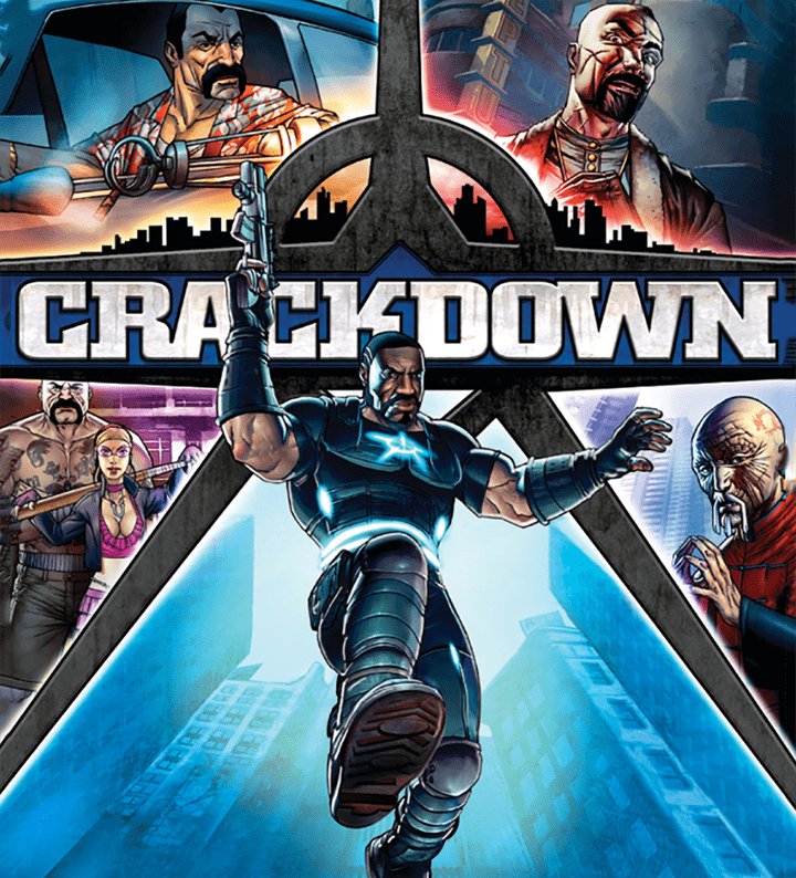 Crackdown (video game, third-person shooter, open world, cyberpunk ...