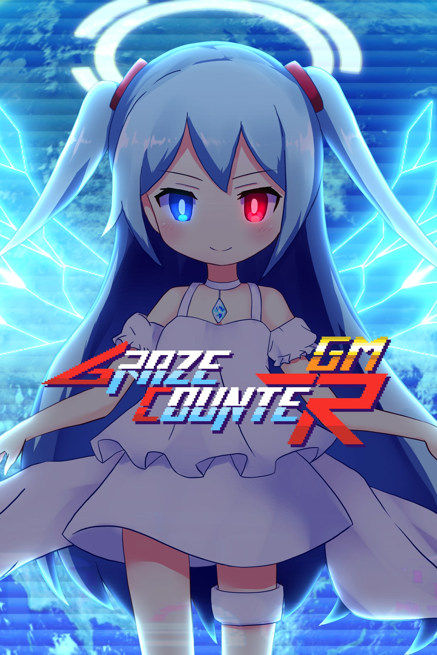 Graze Counter GM (video game, bullet hell, science fiction, scrolling ...