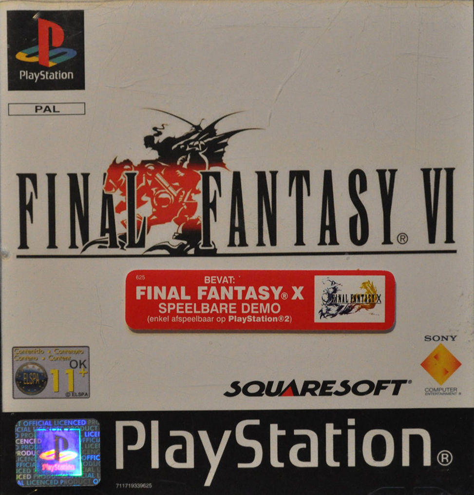 Final Fantasy VI [ファイナルファンタジーVI] (video game, PS1, 2002) reviews ...