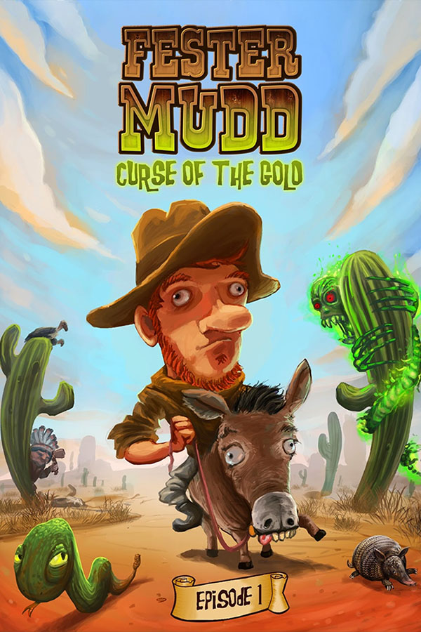 Fester Mudd: Curse of the Gold (video game, western, point-and-click ...