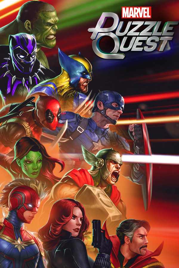 Marvel Puzzle Quest (video game, superhero, match-three game, licensed ...