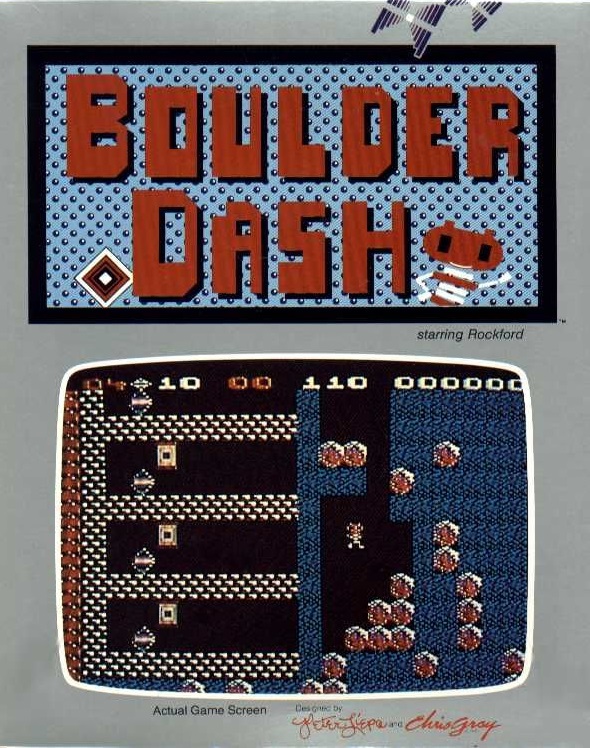 Boulder Dash (video game, Atari 8-bit, 1984) reviews & ratings ...