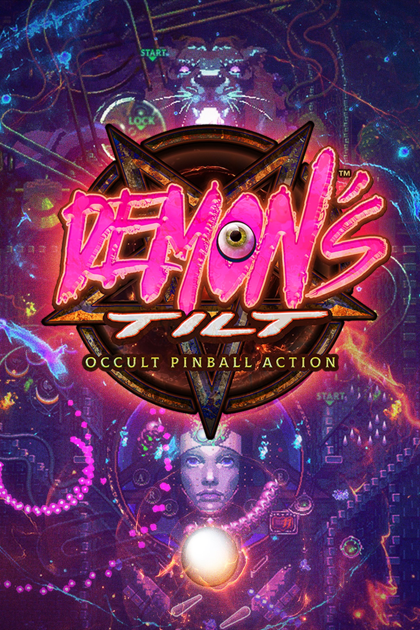 Demon's Tilt (video game, pinball, gothic, occult, top-down) reviews ...