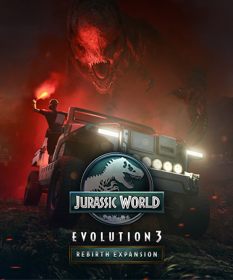 Jurassic World Evolution 3: Rebirth Expansion (video game, construction ...