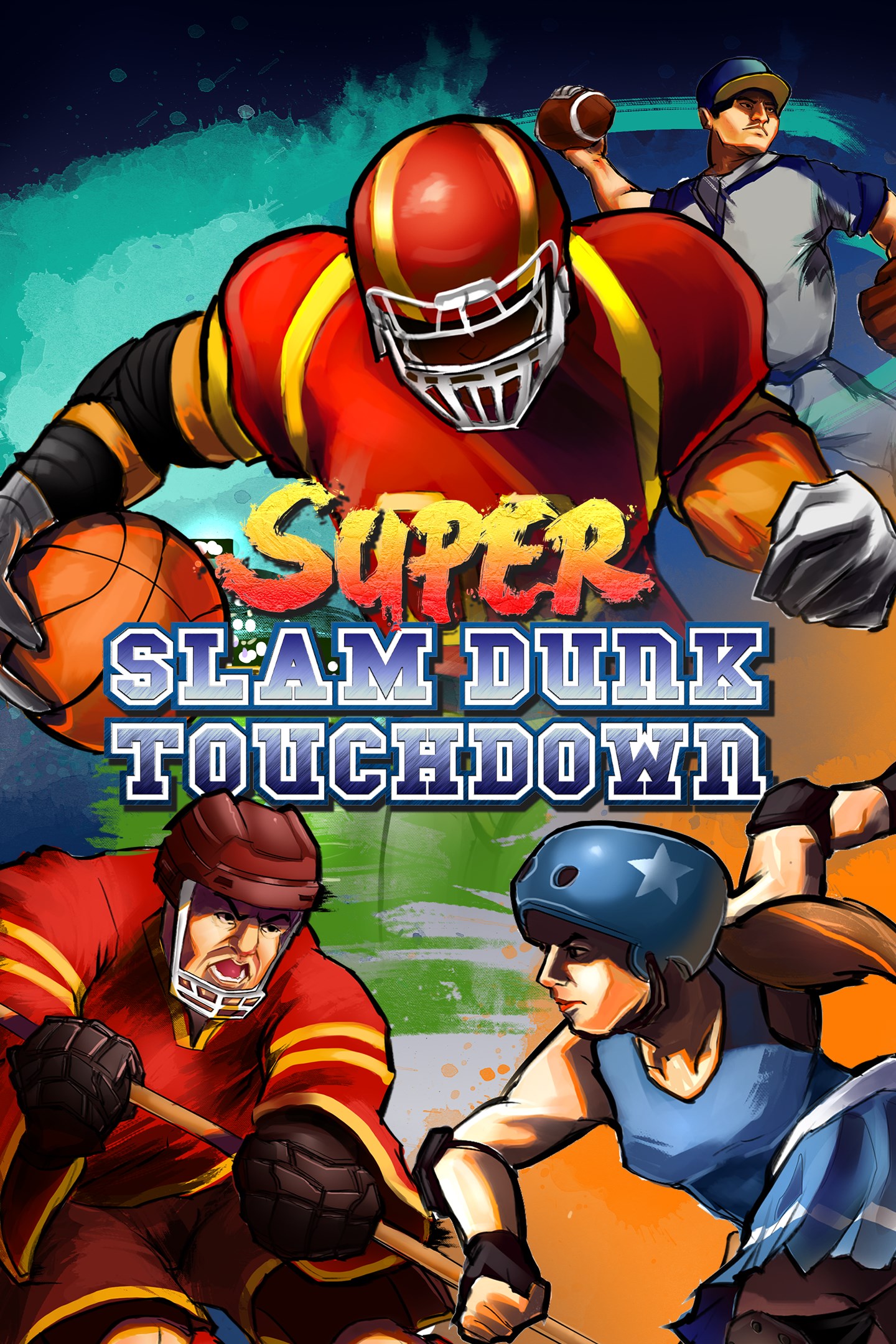 Super Slam Dunk Touchdown (video game) reviews & ratings - Glitchwave video games database