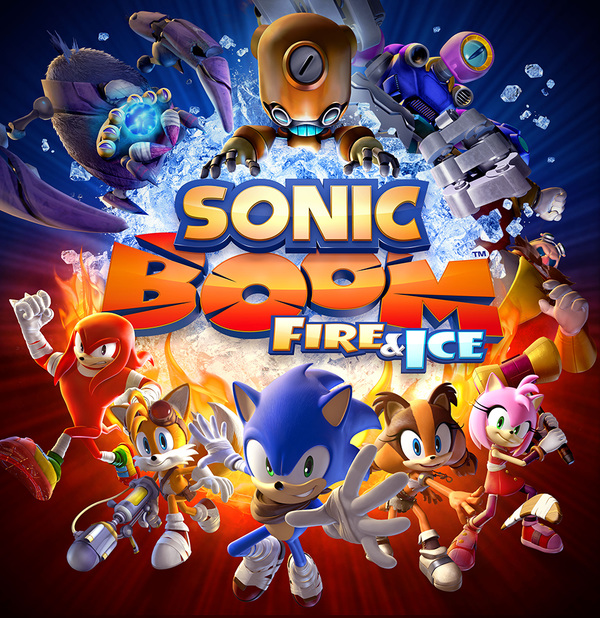 Sonic Boom: Fire & Ice (video game, 2D platformer, science fiction, fantasy, side scroller ...