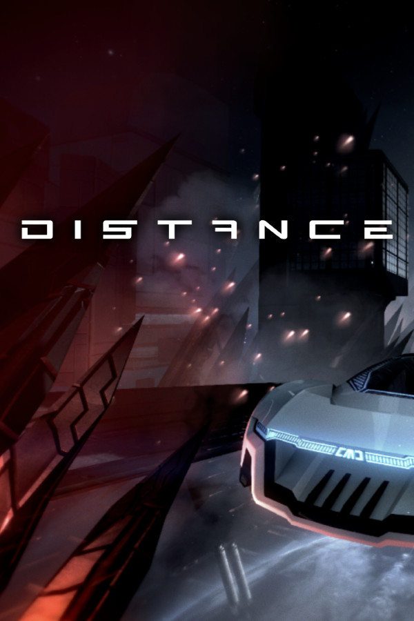 Distance (video game, futuristic racing, science fiction, first-person ...