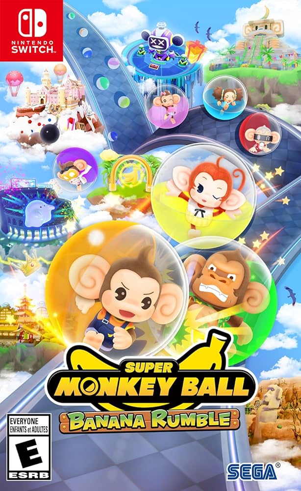 Super Monkey Ball: Banana Rumble (video game, rolling platformer) reviews & ratings - Glitchwave