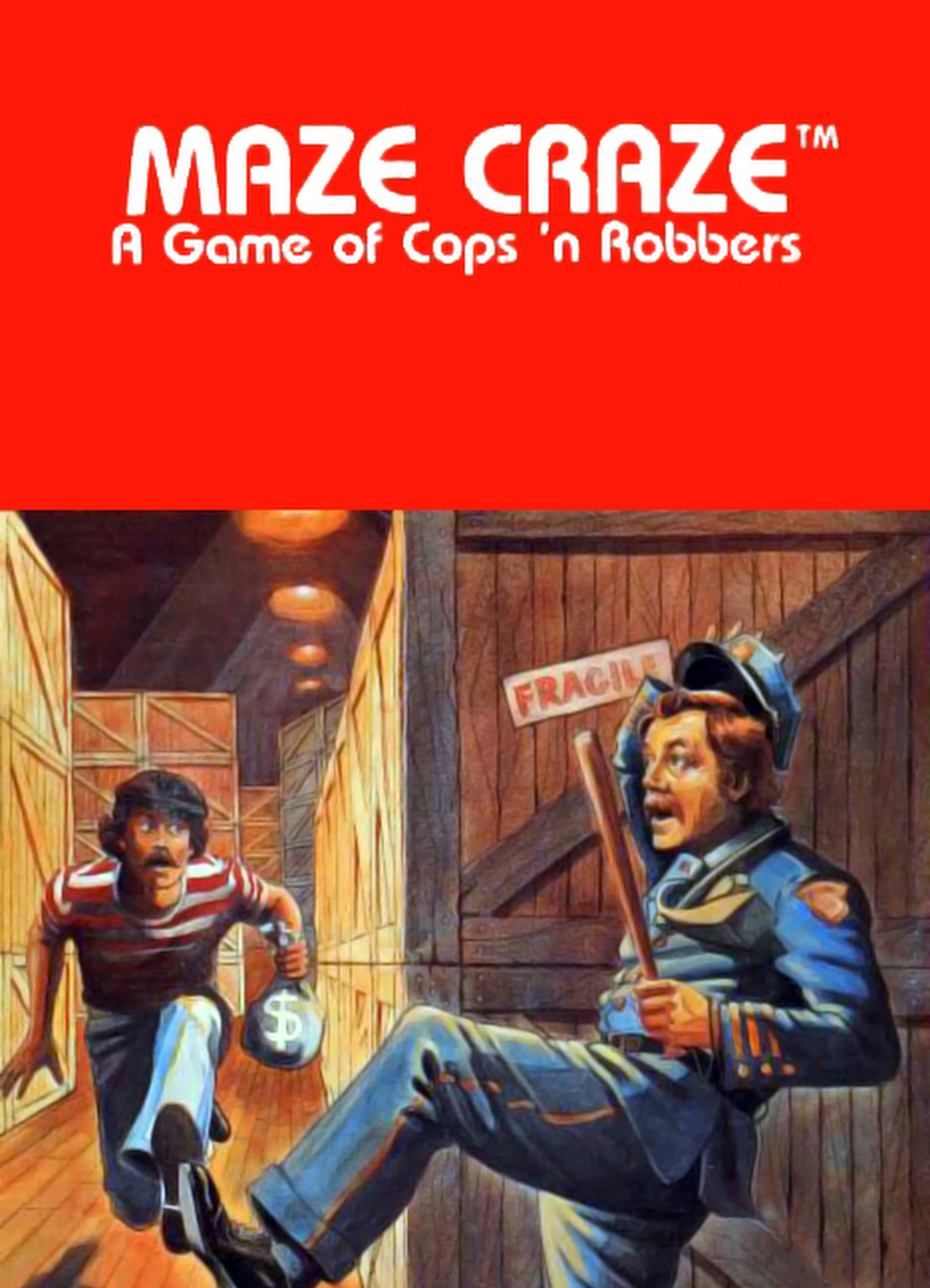 Maze Craze: A Game of Cops 'n Robbers (video game, maze chase, crime ...