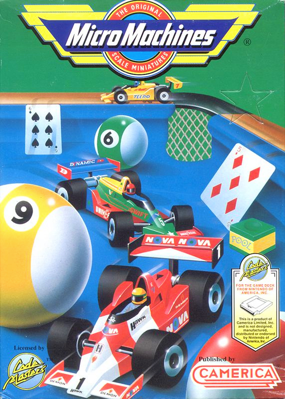 Micro Machines (video game, arcade racing, top-down racing, top-down ...