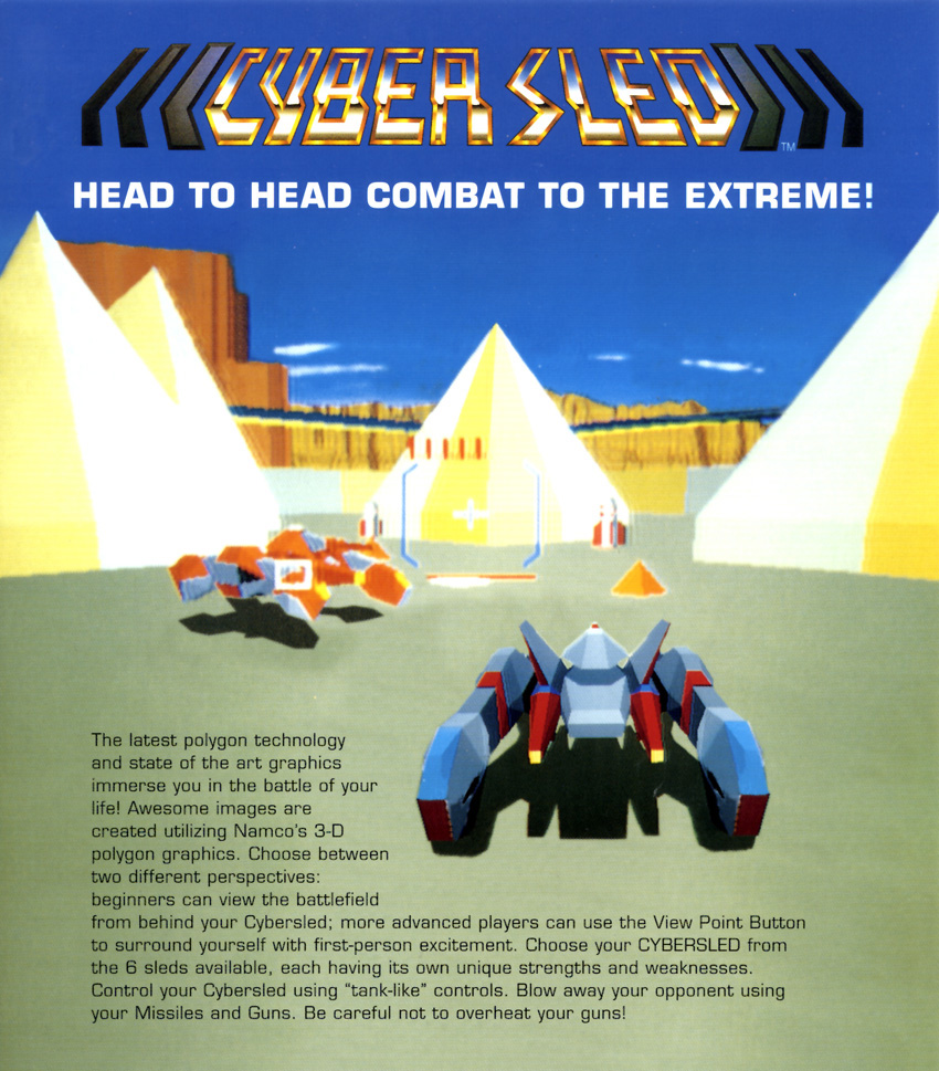 Cyber Sled (video game, vehicular combat, science fiction, low poly ...