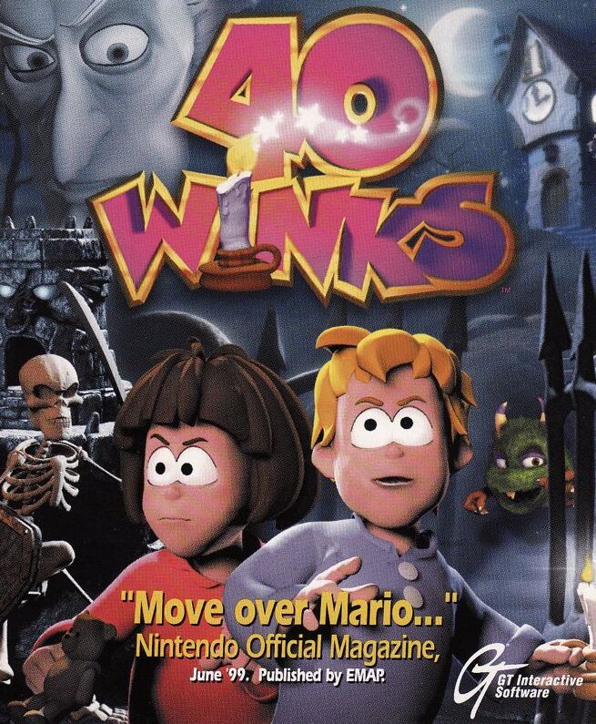 40 Winks (video game, 3D platformer, fantasy, collect-a-thon platformer ...