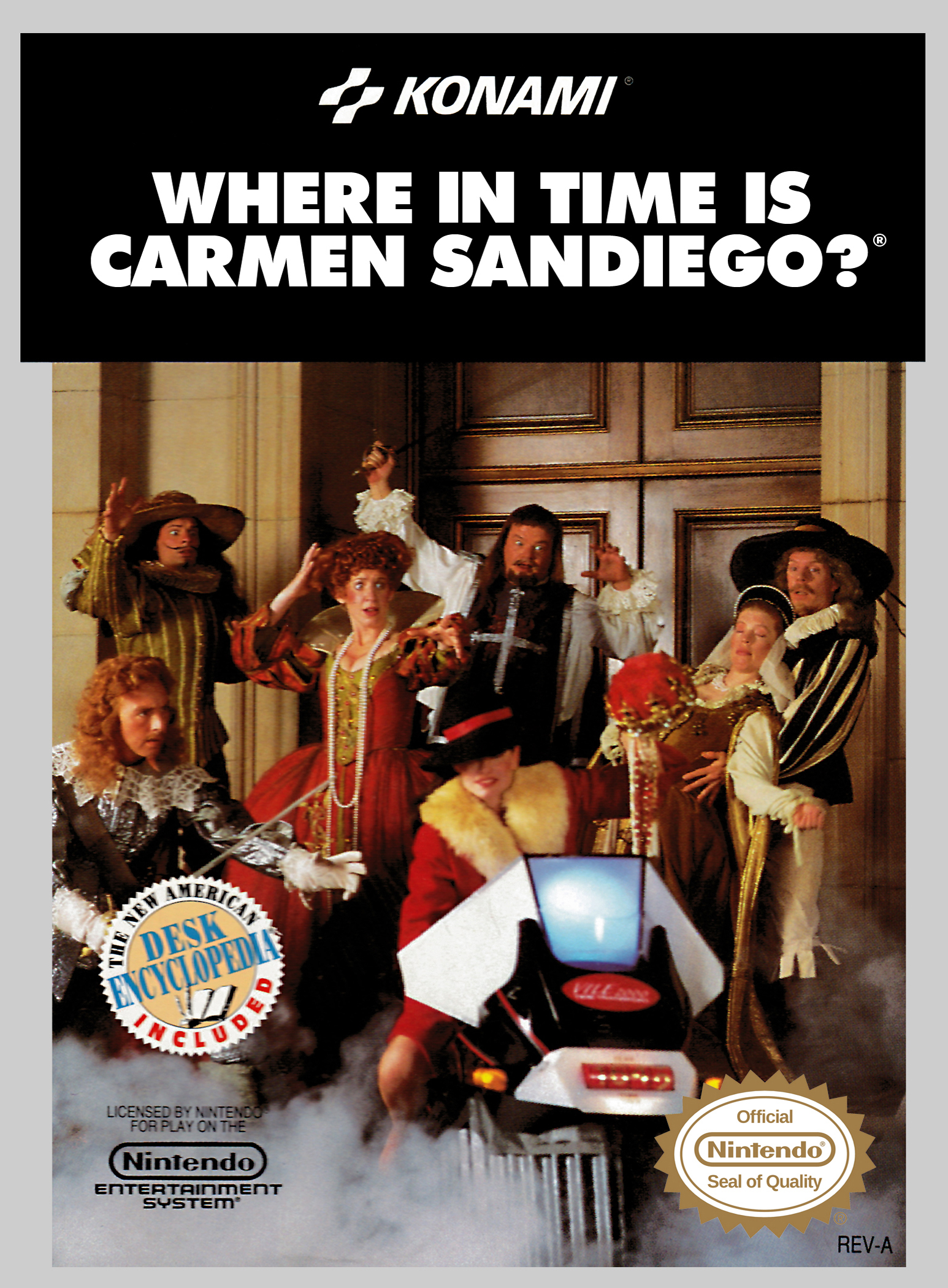 Where in Time Is Carmen Sandiego? (video game, NES, 1991) reviews ...