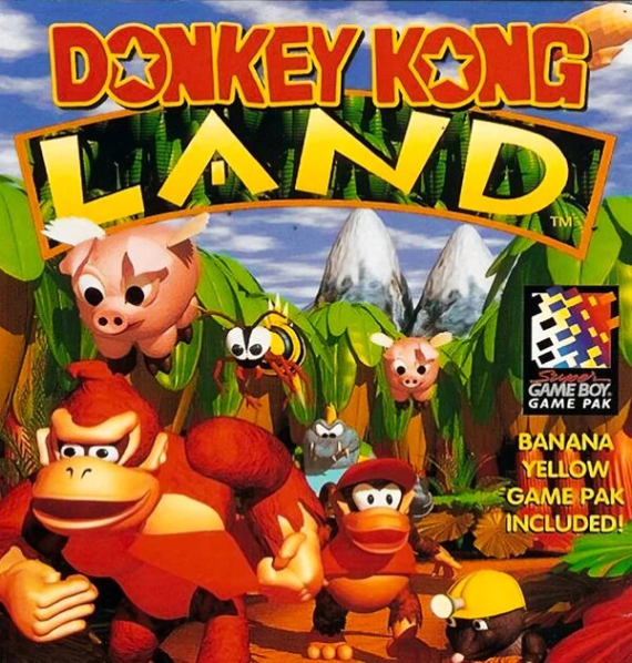 Donkey Kong Land (video game, 2D platformer, fantasy, anthro, side ...