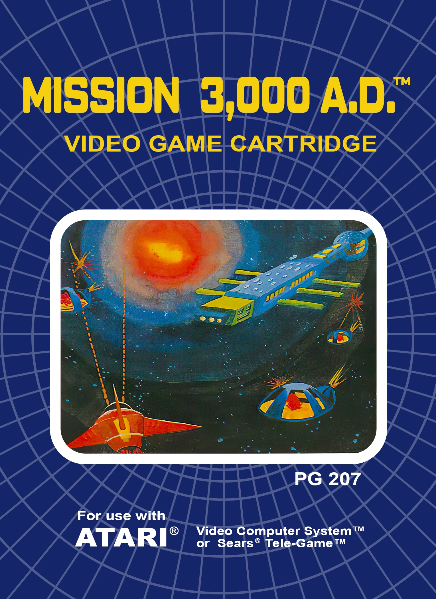 Mission 3,000 A.D. (video game, multidirectional shooter, space ...