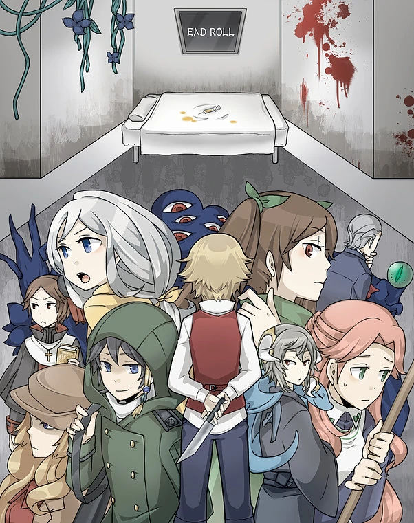 End Roll (video game, JRPG, psychological horror, turn-based RPG, 3/4 ...