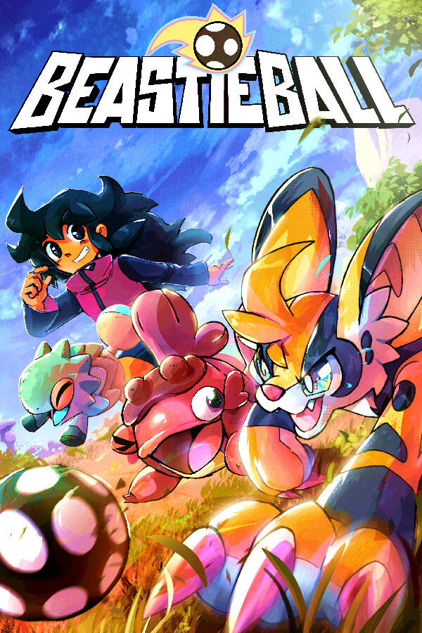 Beastieball (video game, monster-collecting, volleyball, turn-based RPG ...