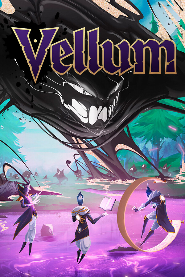 Vellum (video game, third-person shooter, fantasy, action roguelike ...