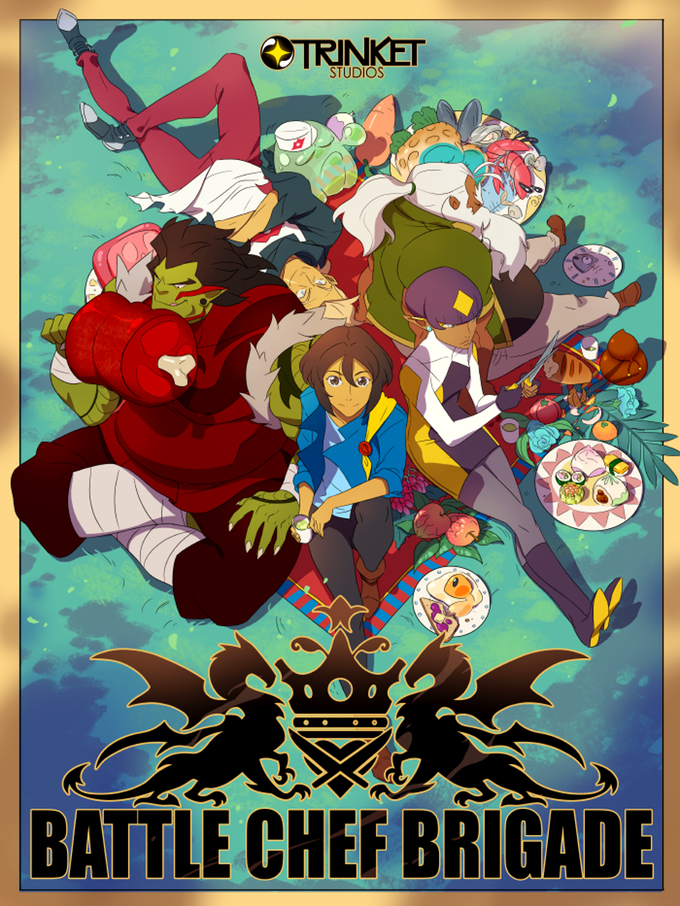 Battle Chef Brigade (video game, hack and slash, match-three game, high ...